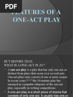 One Act Play | PDF | Play (Theatre) | The Arts