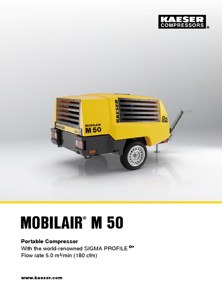 Kaeser Mobilair M50 | PDF | Engines | Diesel Engine