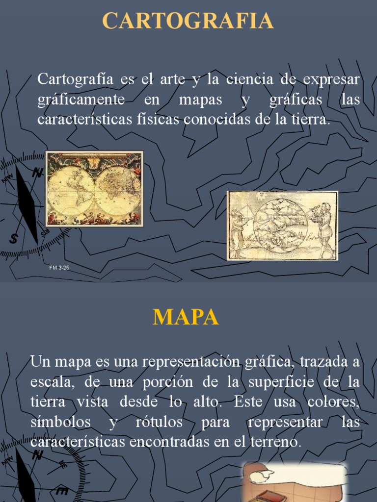 Cartografía: Mapas y Escalas Detalladas | PDF | Latitud | Mapa