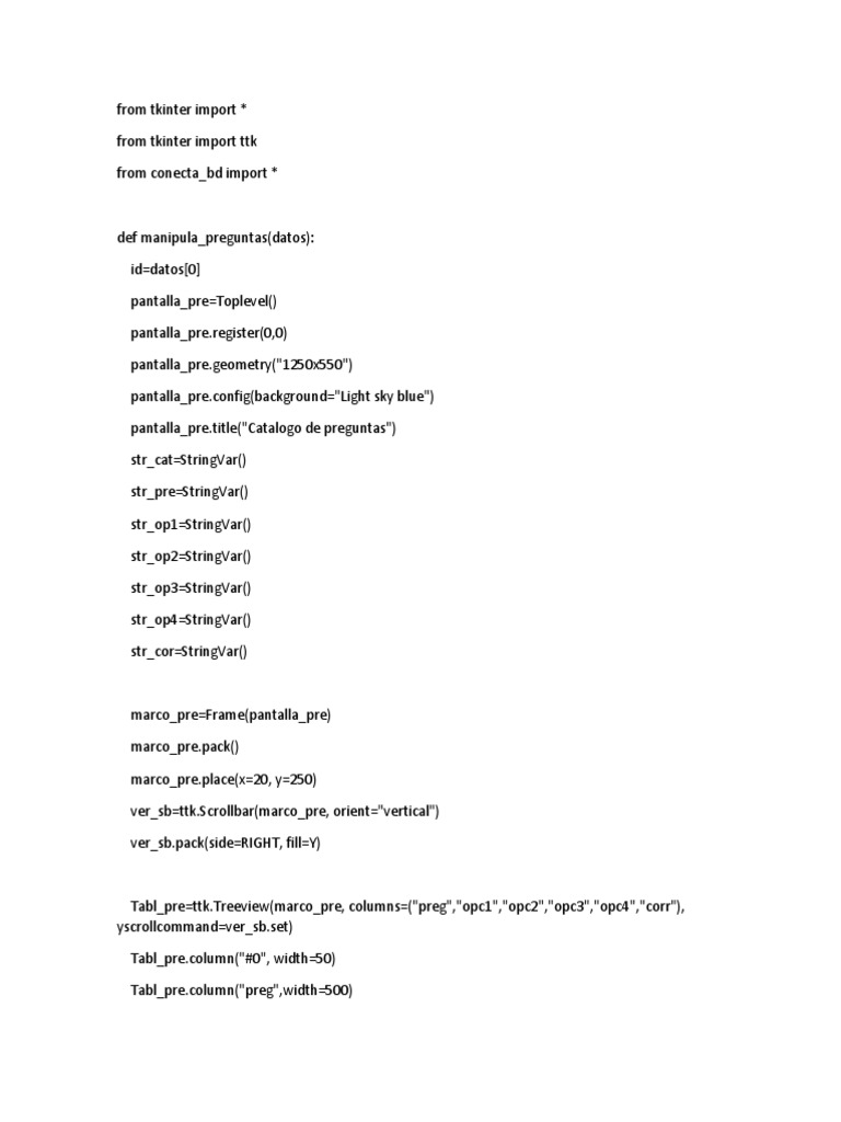 From Tkinter Import | PDF