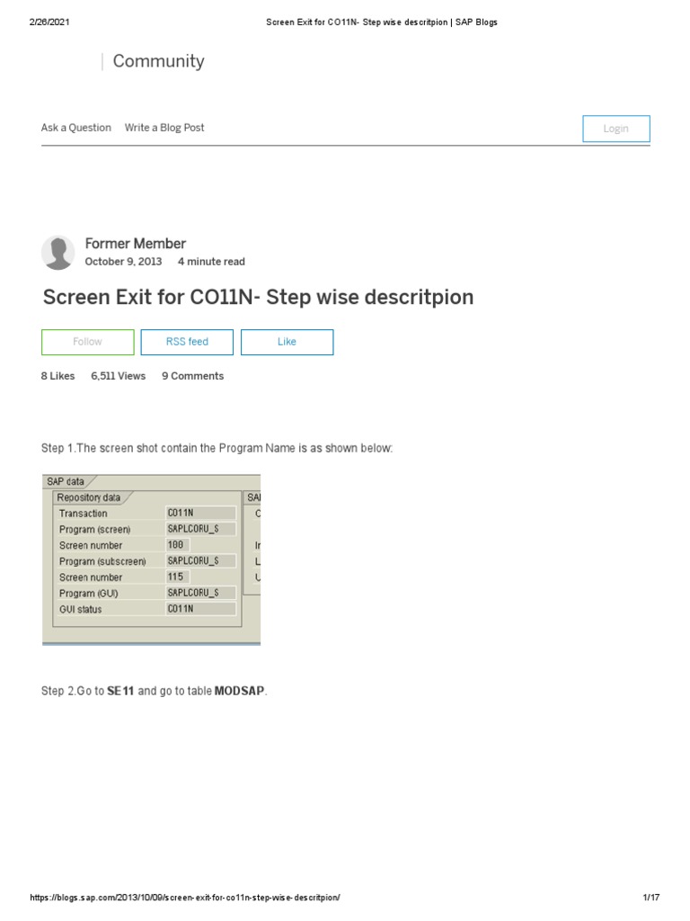 CO11N Screen Exit: Step-by-Step Guide | PDF | Computing | Information ...