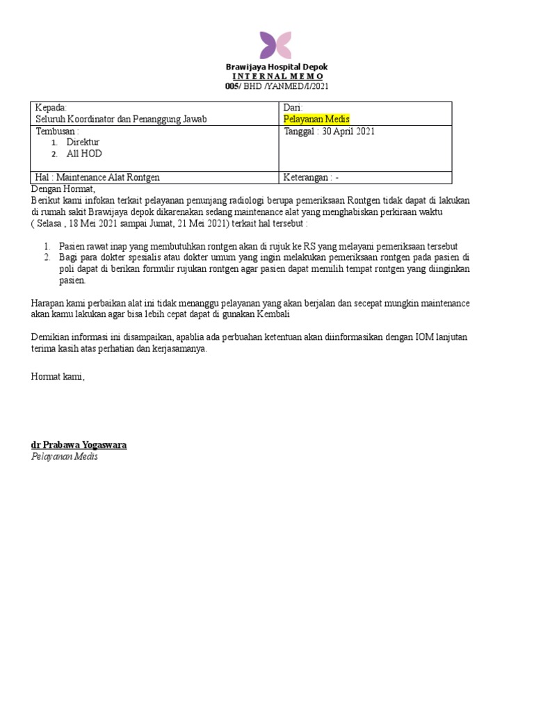 IOM Alat Rusak | PDF