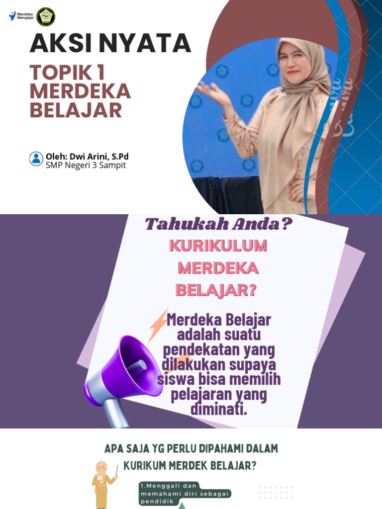 Aksi Nyata Topik 1 Dwi Arini | PDF