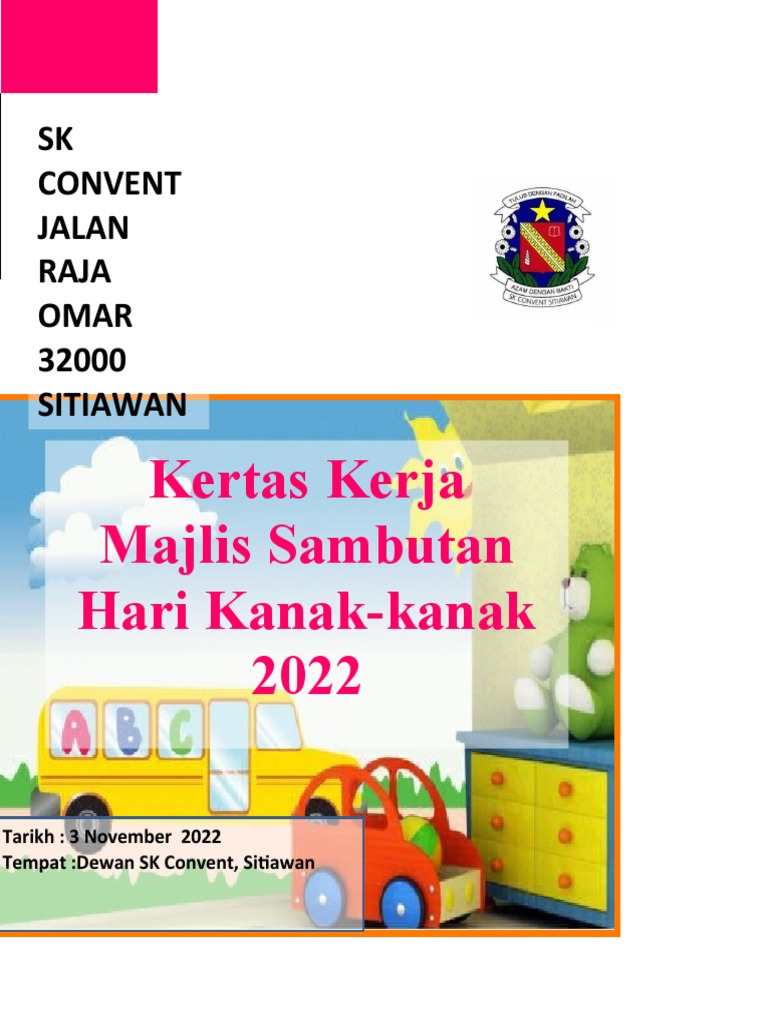 Kertas Kerja Hari Kanak2 SKC | PDF