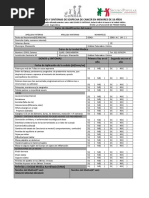 Instructivo de Llenado de La Tarjeta de Control de Embarazo, Puerperio ...