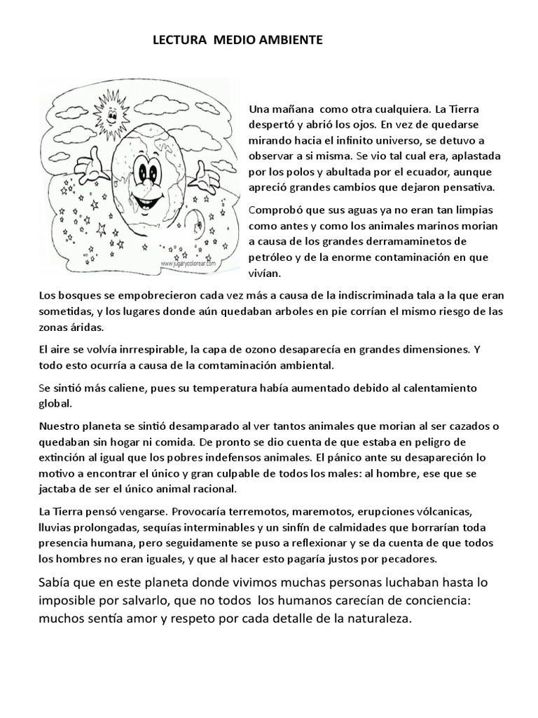 Conciencia Ambiental para Niños | PDF | Entorno natural | Tierra