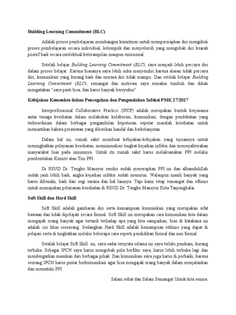 Building Learning Commitment | PDF