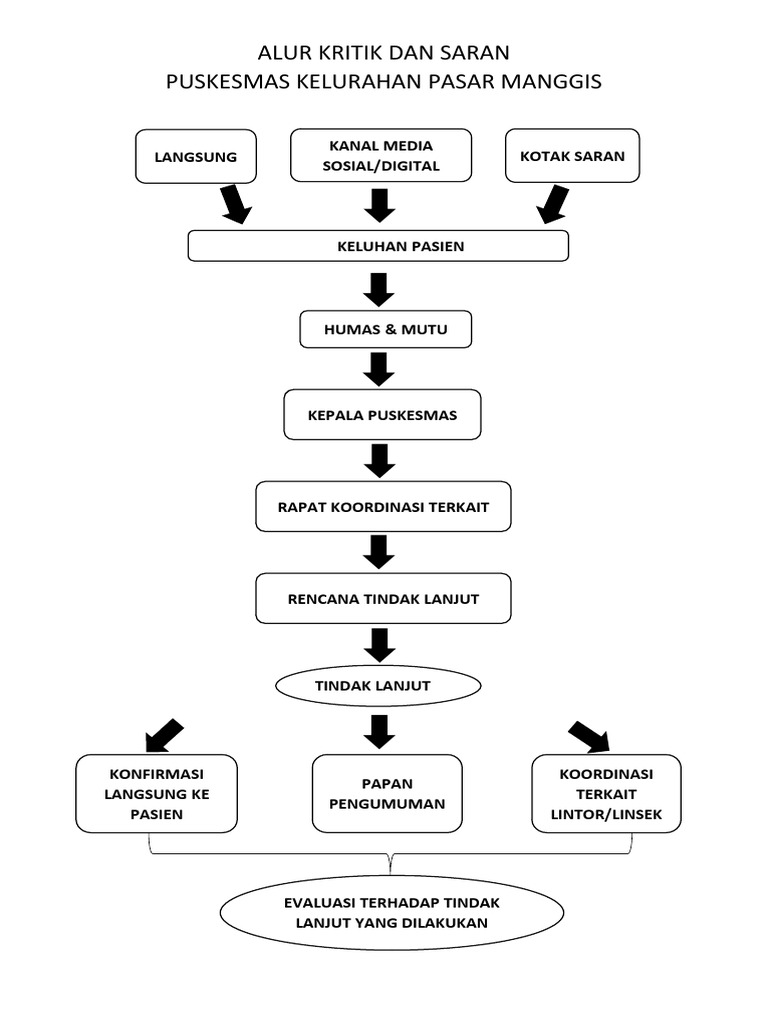 Alur Kritik Dan Saran | PDF