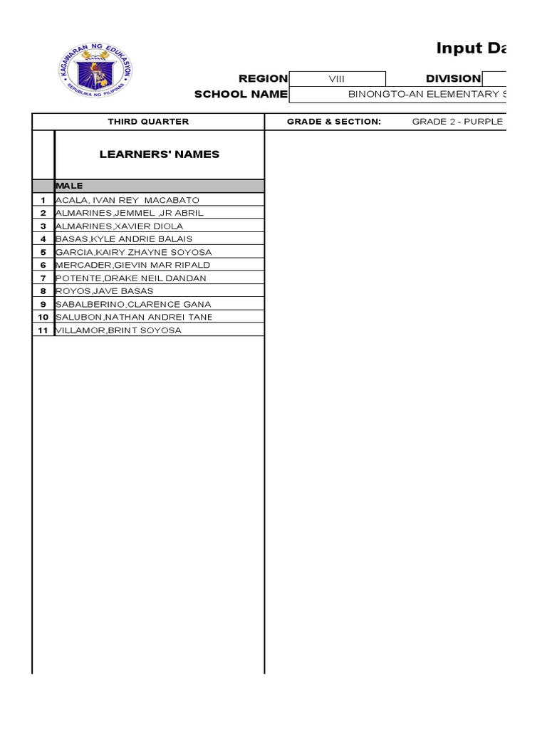 Grade 2 3rd Quarter Pdf