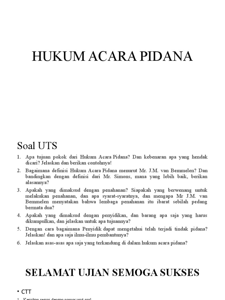 UTS HAP - Marsya Aqilla Glanyo Salinan | PDF