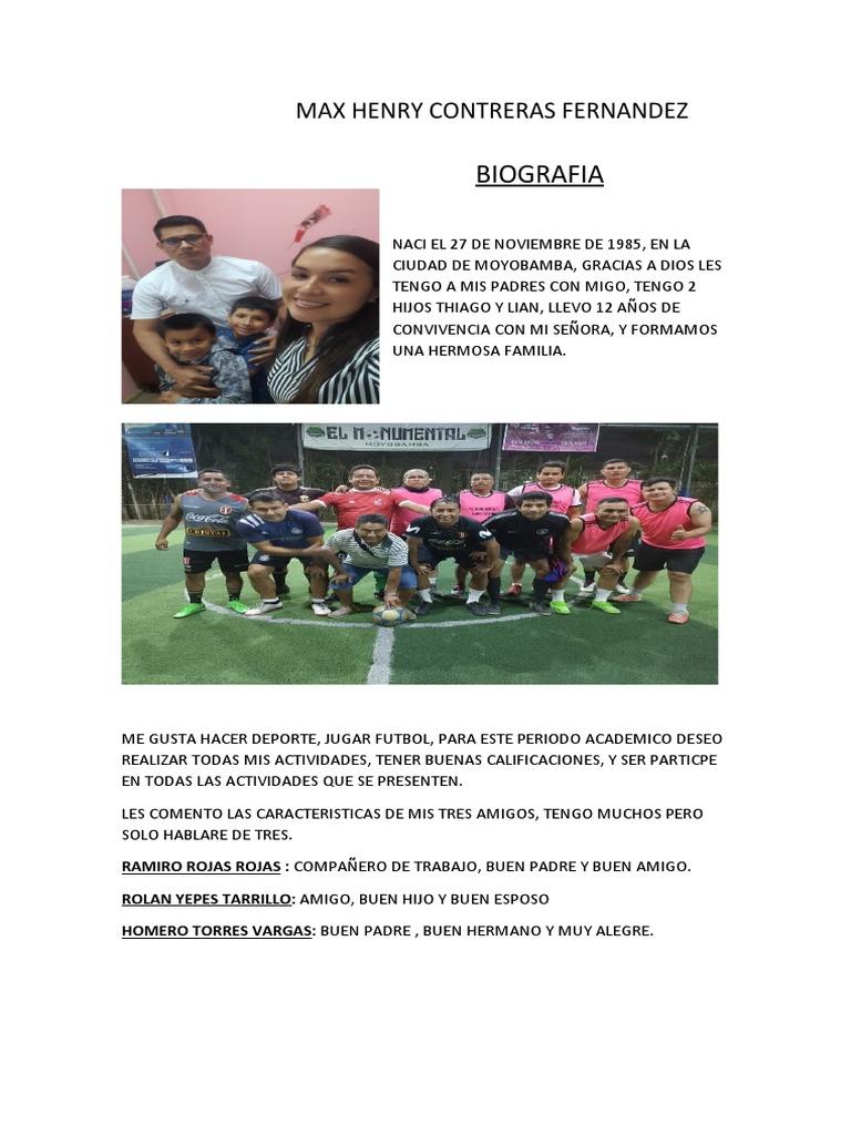 Max Henry Contreras Fernandez | PDF