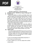 Wash - Project Proposal 2018-2019 | PDF | Wash | Waste Management