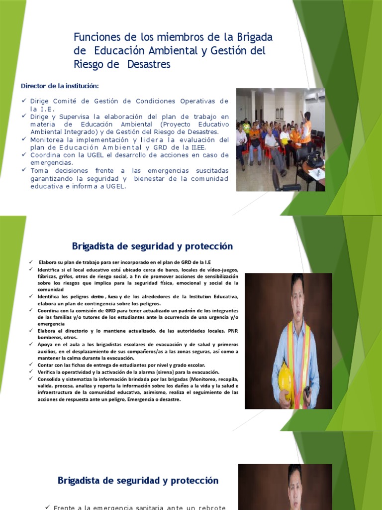 Funciones de Las Brigadas | PDF