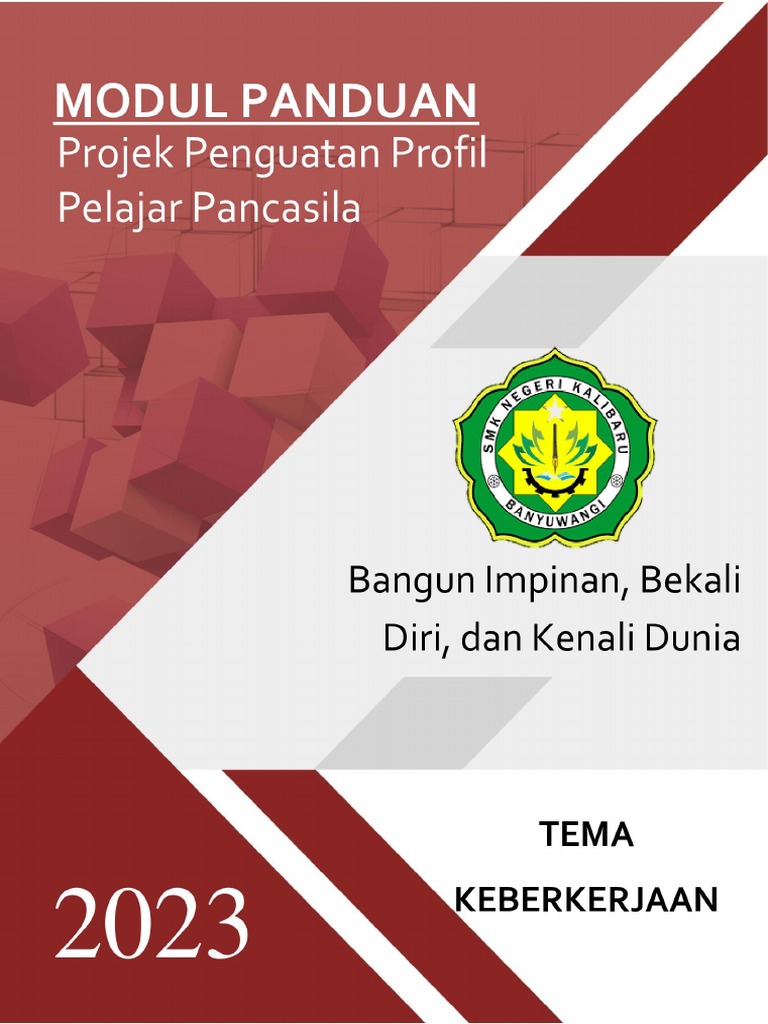 Modul P5 Kebekerjaan SMKN Kalibaru | PDF | Seni