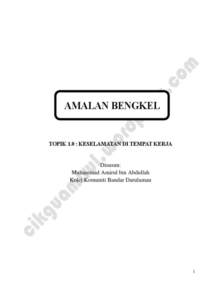 Jenis-Jenis Hazard | PDF