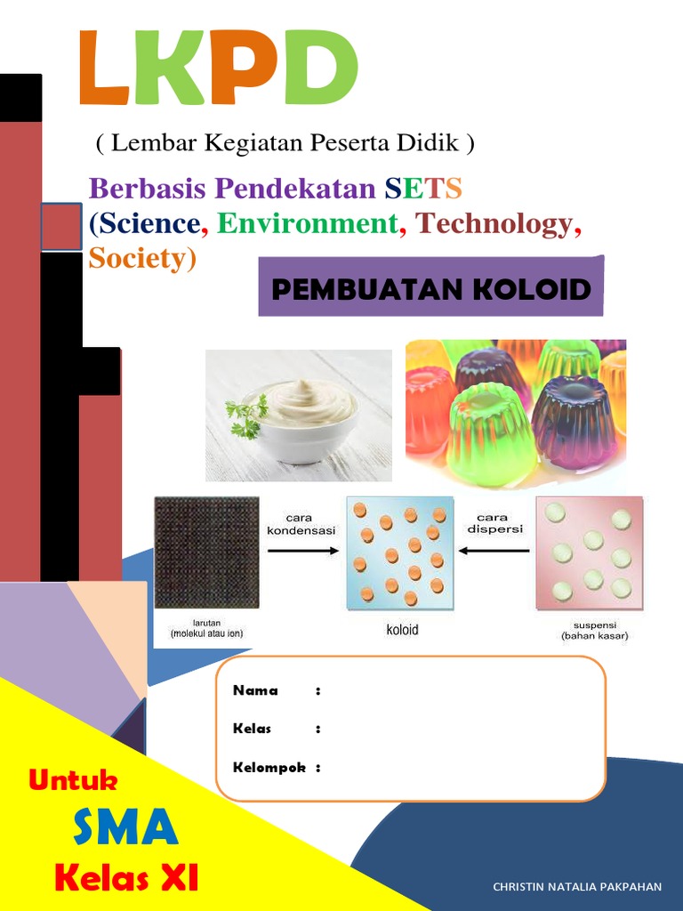 LKPD 4 Sistem Koloid Sets | PDF