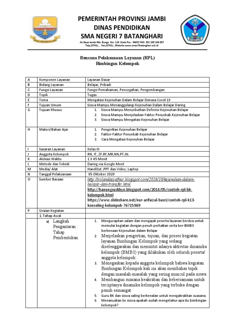 Review RPL BKP | PDF