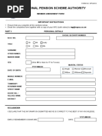 Napsa Retirement Benefit Claim Form | PDF | Pension | Justice