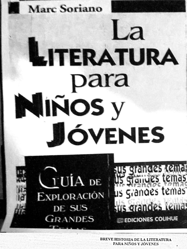 La Literatura Para Niños Y Jóvenes Breve Historia De La Literatura Para