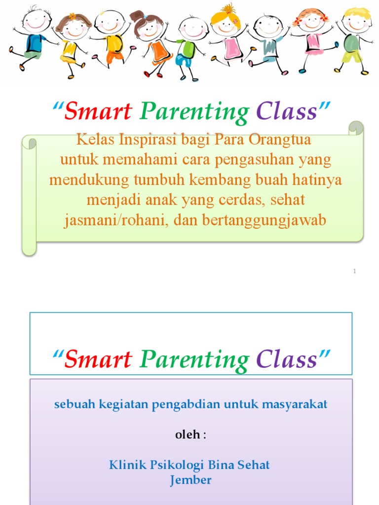 Materi Smart Parenting Class | PDF | Karier & Perkembangan ...