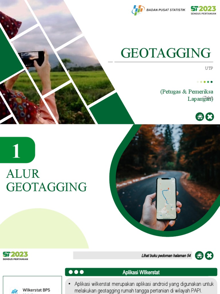 Proses Geotagging Wilkerstat BPS | PDF
