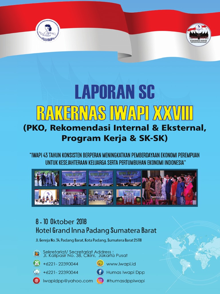 Laporan RAKERNAS IWAPI XXVIII 2018 | PDF