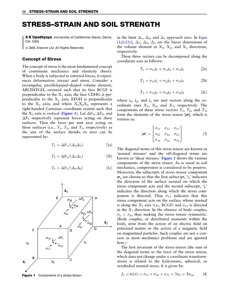 Stress-strain and Soil Strength | PDF | Deformation (Engineering) | Stress (Mechanics)