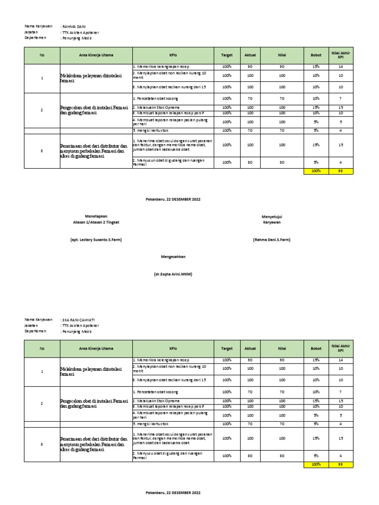 1 TTK Desember | PDF