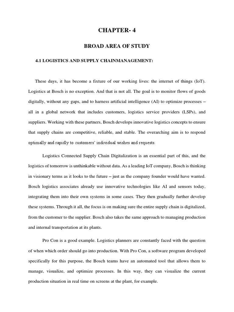 Chapter 3 | PDF | Warehouse | Logistics