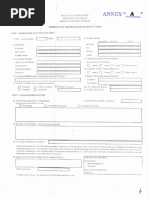 Annex A FOI Request Form | PDF | Identity Document | Government