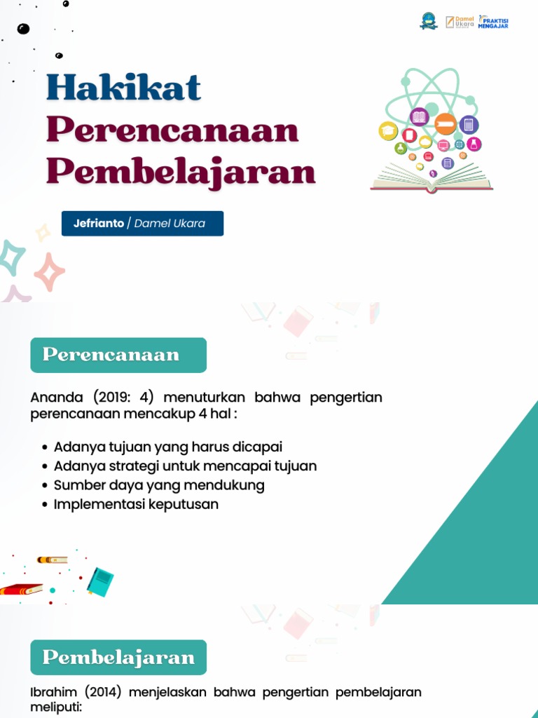 Hakikat Perencanaan Pembelajaran | PDF
