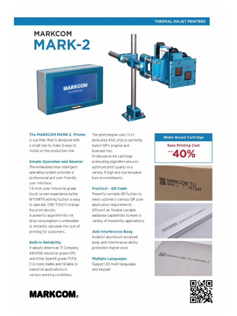 Markcom TIJ Type Mark 2 | PDF