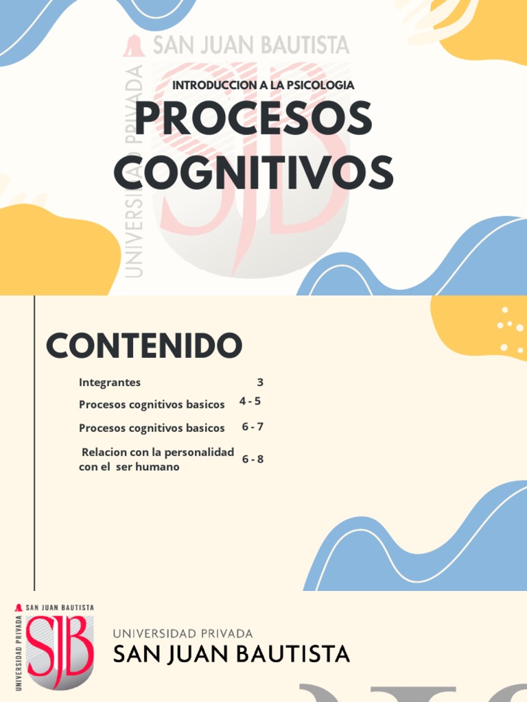 Procesos Cognitivos Pdf