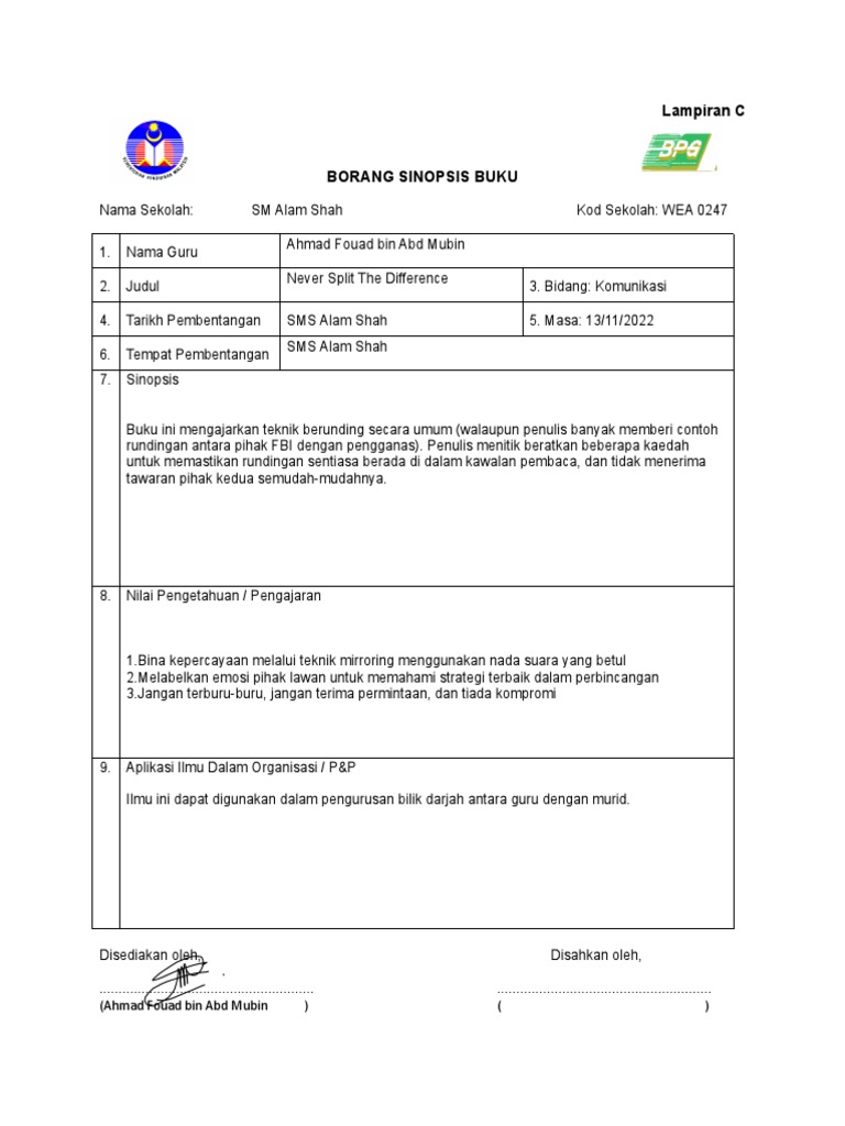 Sinopsis Buku Fouad | PDF