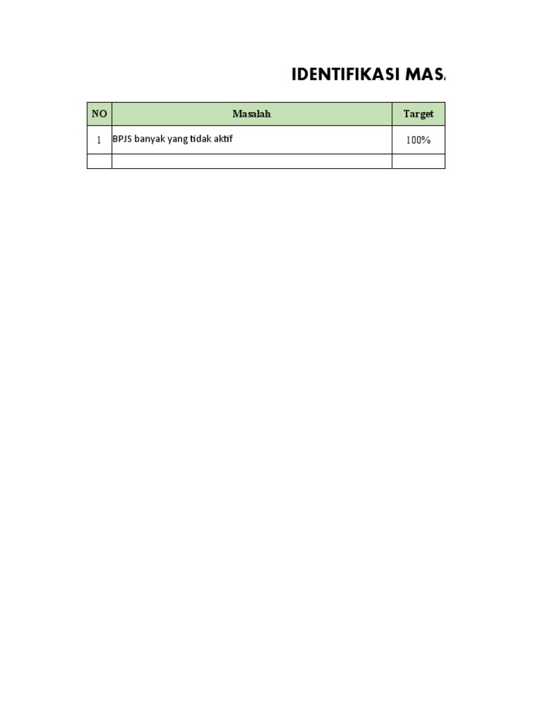 Analisa Ruang Pendaftaran | PDF