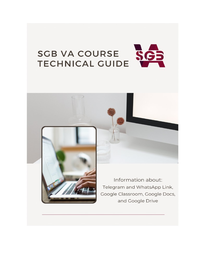 SGB VA Course Technical Guide | PDF | Computer File | Multimedia