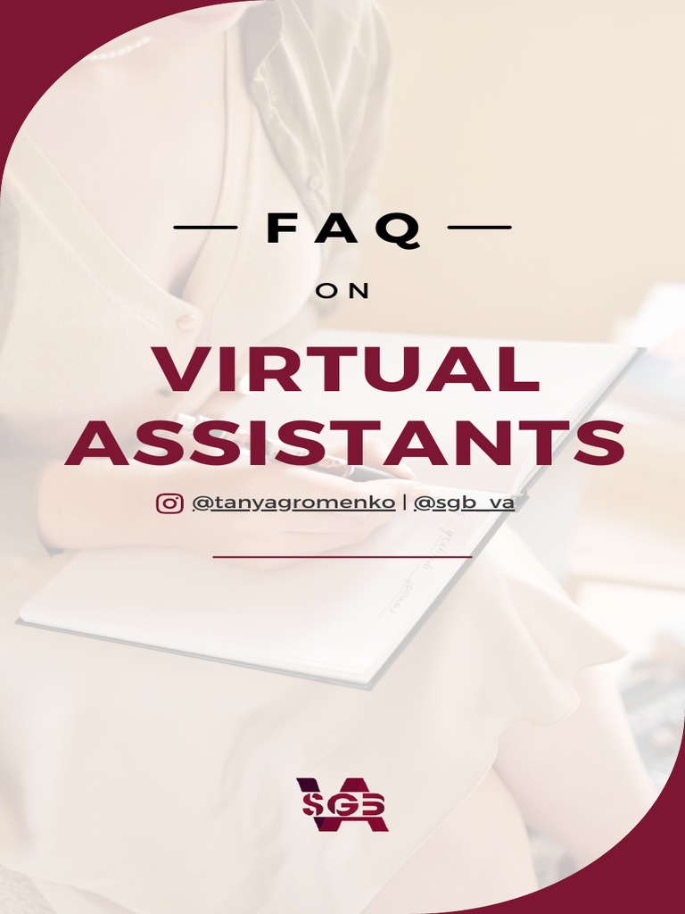 FAQ About Virtual Assistants | PDF | Social Media | Popular Culture & Media Studies