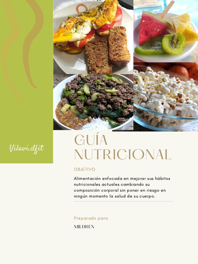 Guía Nutricional para Mildren | PDF | Alimentos | Nutrición