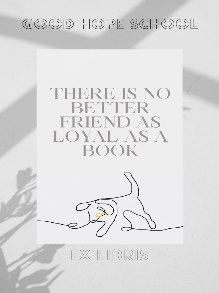 There Is No Better Friend As Loyal As A Book | PDF