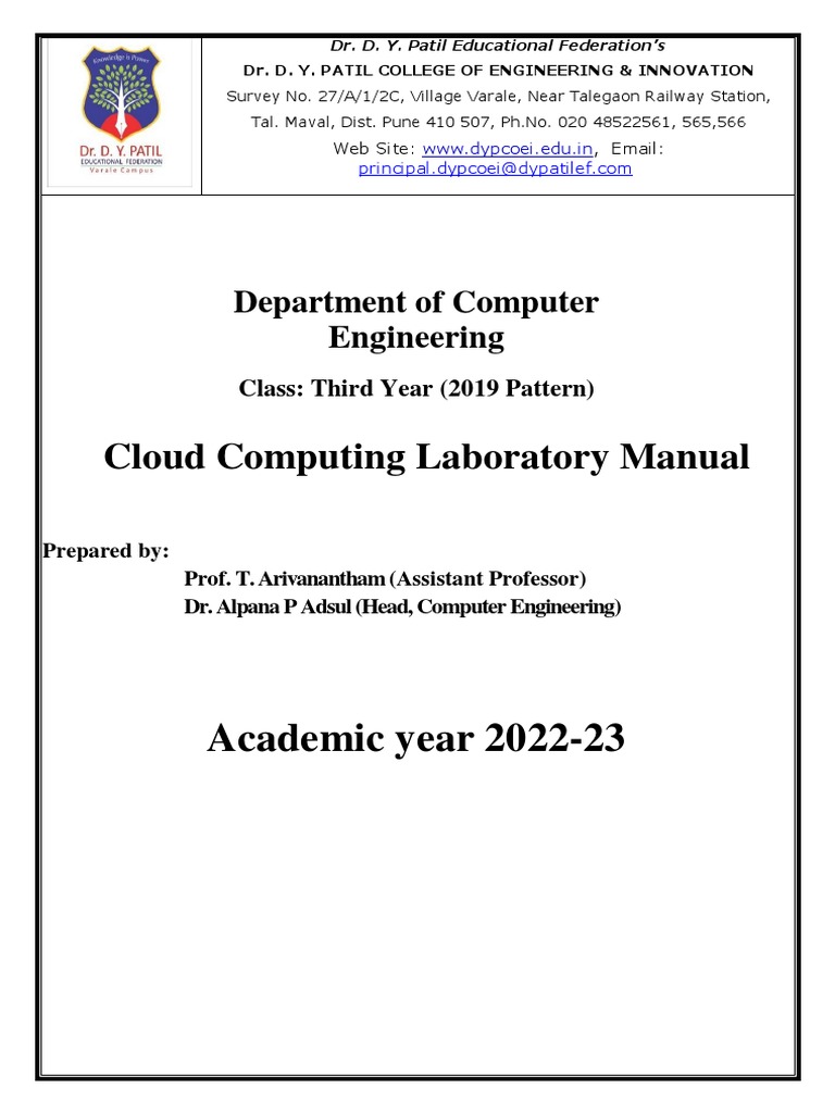 Final-LP-II-Lab-Manual-2022-Cloud Computing | PDF | Cloud Computing ...