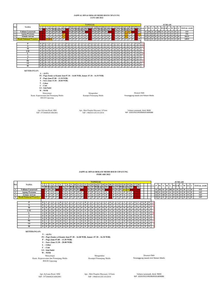 Jadwal RM 2023 | PDF