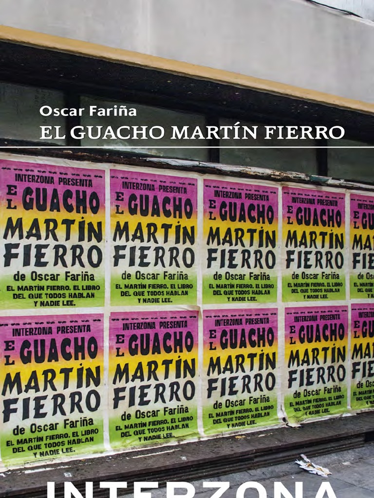 El Guacho Martín Fierro de Oscar Fariña | PDF