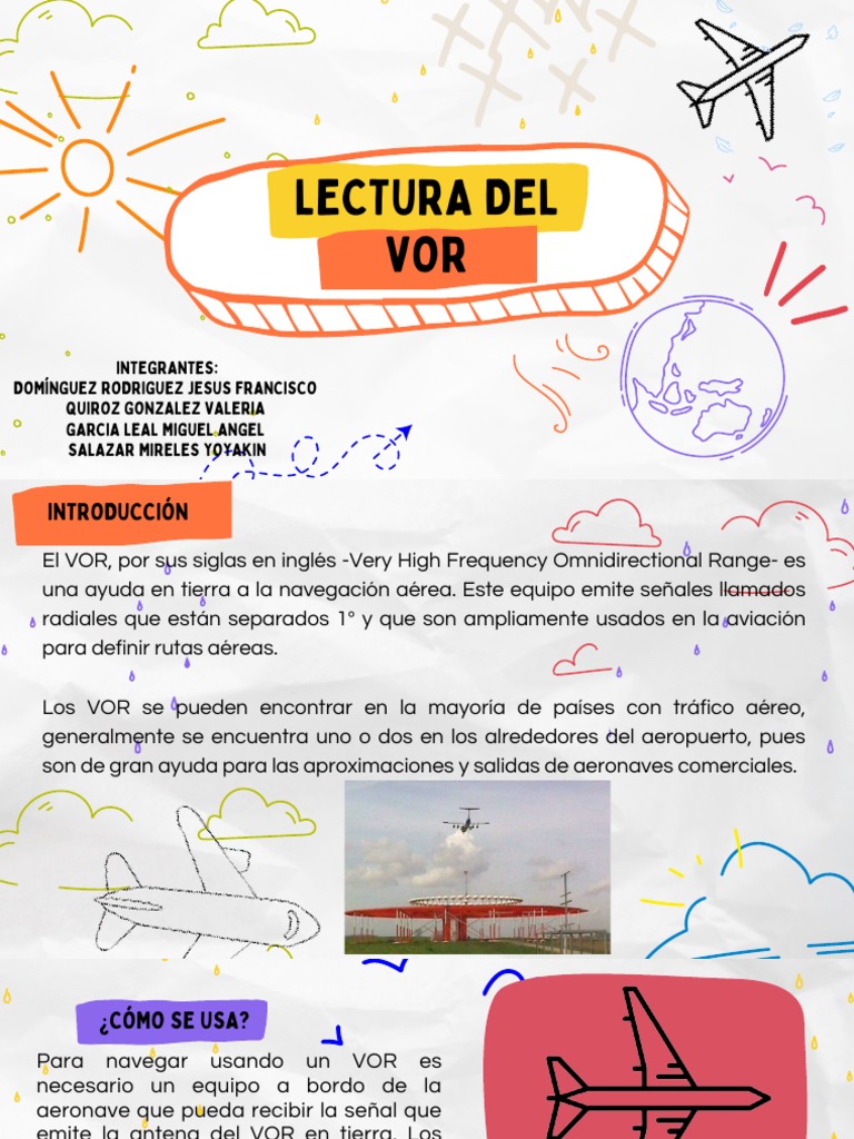 Lectura Del VOR | PDF | Aviación | Transporte
