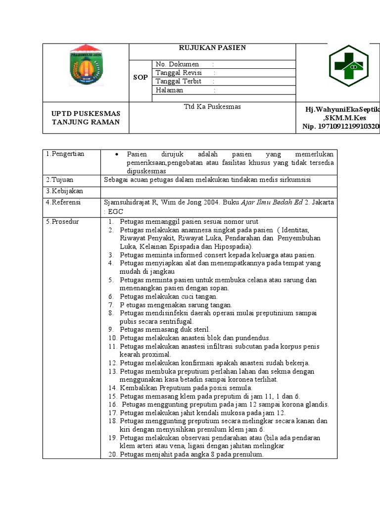 Rujukan Pasien | PDF