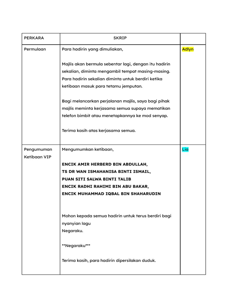Teks EMCEE Latest | PDF