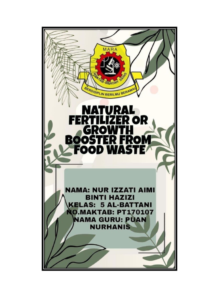 PBL Bio Sem Ii Completed | PDF | Compost | Fertilizer