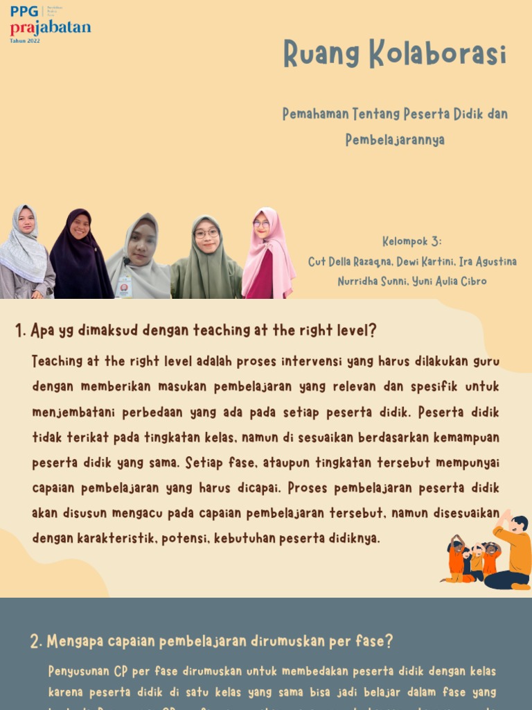 Ruang Kolaborasi-PPDP-T4 | PDF | Karier & Perkembangan