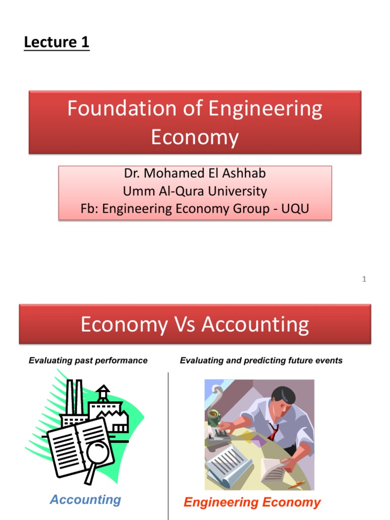Lecture 1-Foundation of Engineering Economy - UQU | PDF | Interest ... Lecture 1-Foundation of Engineering Economy - UQU | PDF | Interest ...