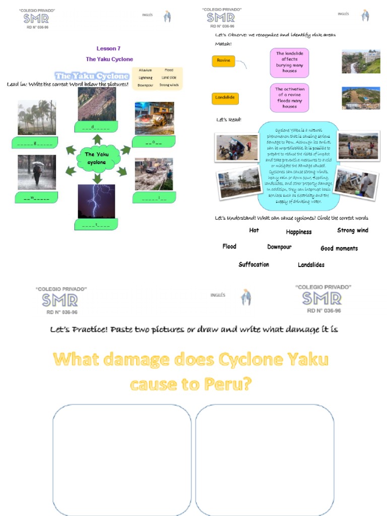 Lesson 7 - The Yaku Cyclone - 2do y 3ro de Secundaria | PDF