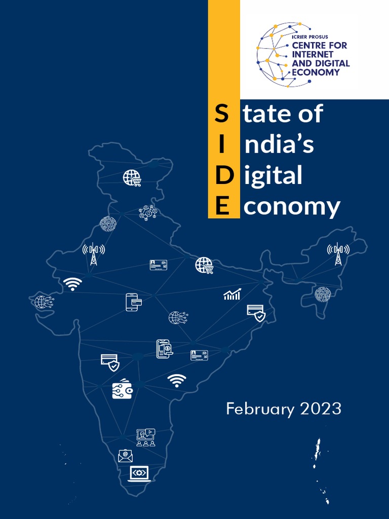 State of India Digital Economy Report 2023 | PDF | Internet | Economies